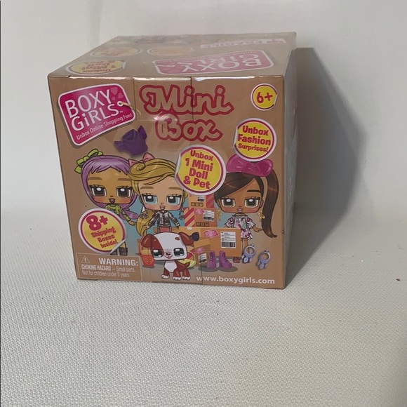 Accessories | Boxy Girls Mini Crate Kida Toys New | Poshmark